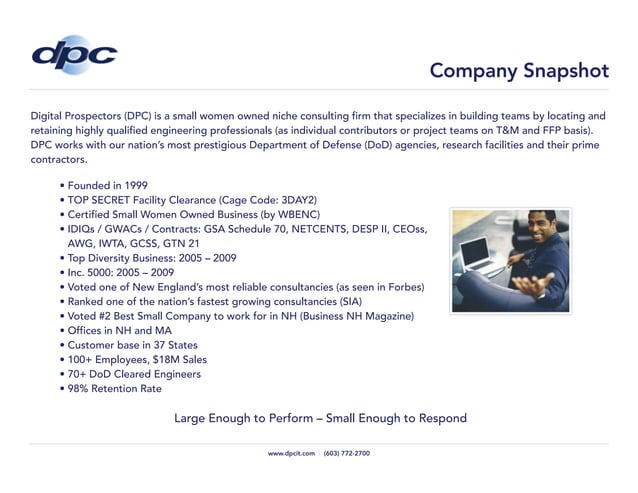 Do D Engineering Capabilities | PPT