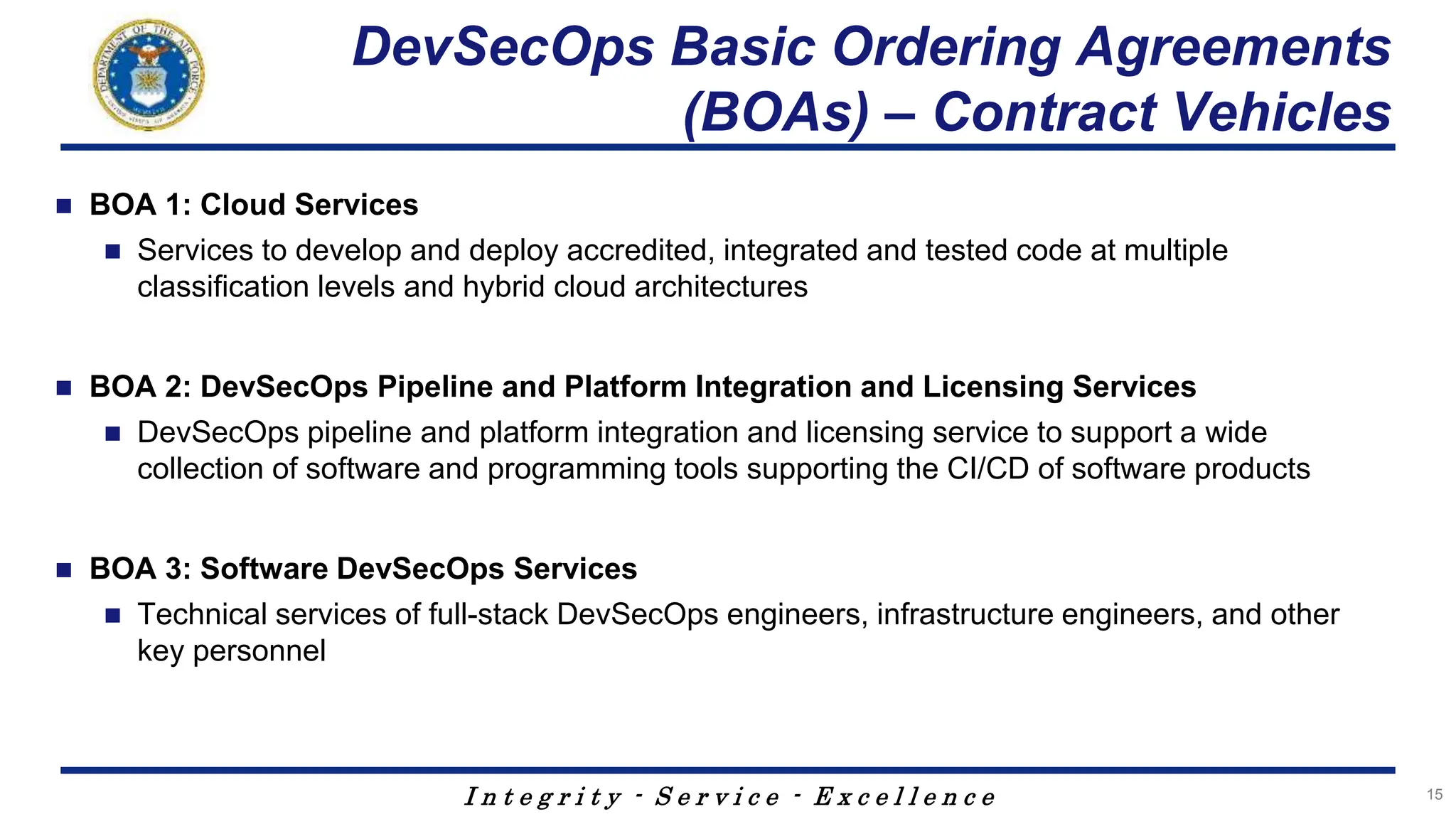 DoD Enterprise DevSecOps Initiative by Mr. Nicolas Chaillan | PPTX