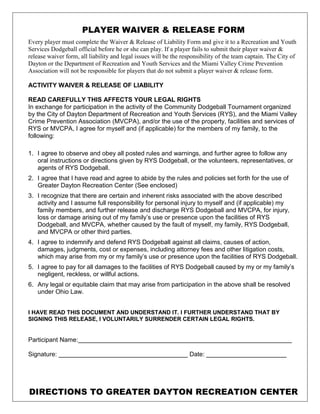 Dodgeball Tournament Packet 2014 | PDF
