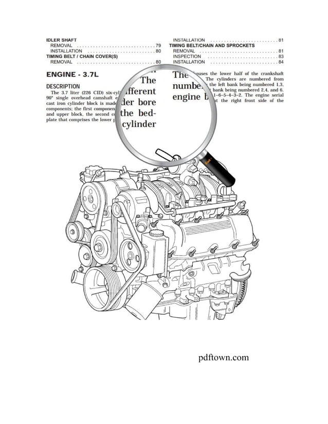 Dodge Ram 1995 - 2009 Repair Manual | PDF