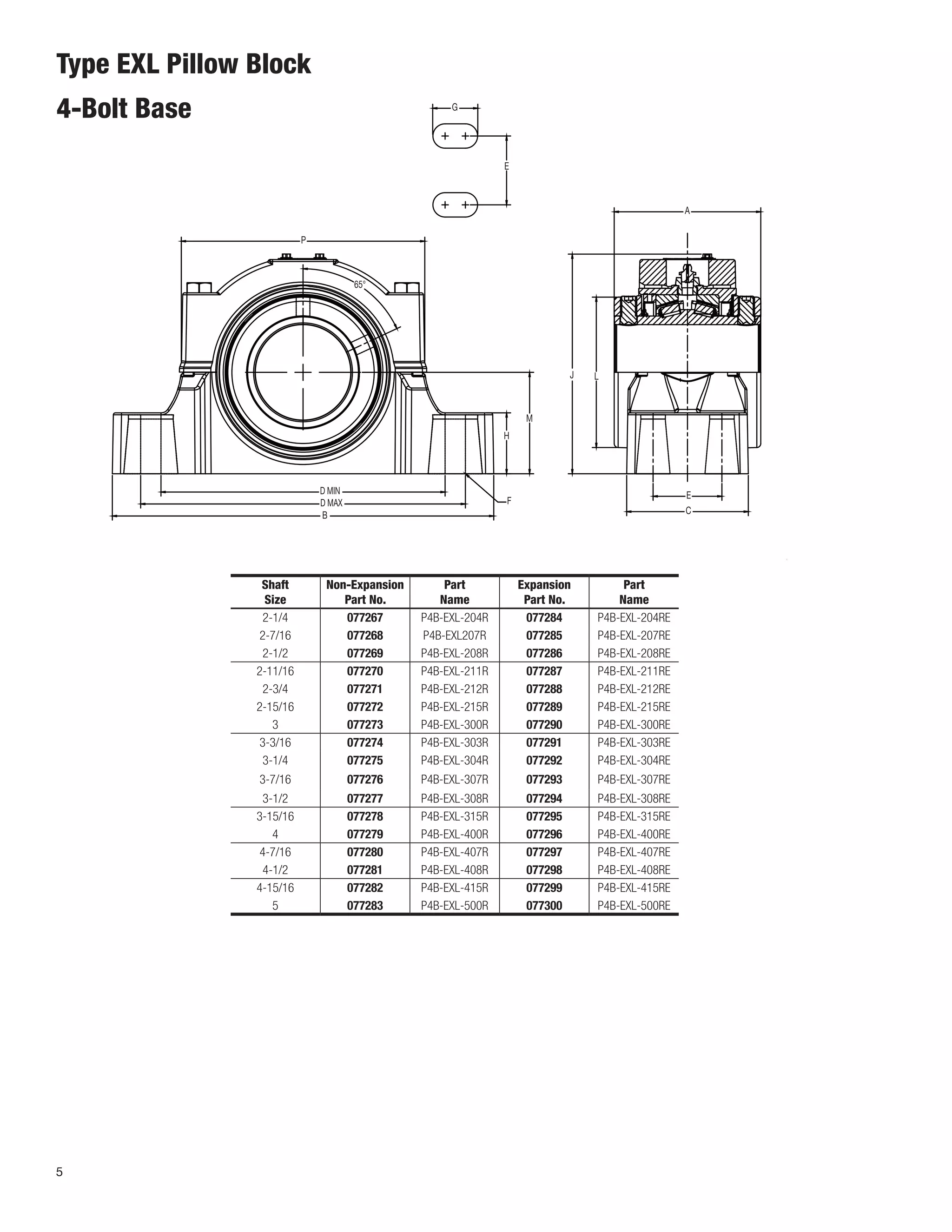 Dodge Type EXL Bearing | PDF