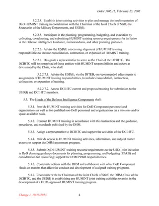 Do d human intelligence (humint) training dodi 3305-15 | PDF