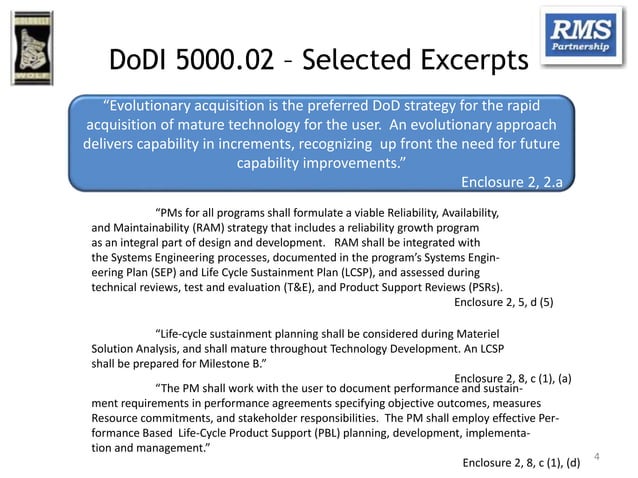 DoDi 5000.02 And Resource Informed Army Modernization | PPTX | Defense ...