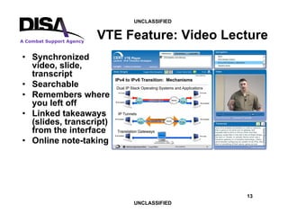 DoD IA Training Products, Tools Integration, and Operationalization | PPT