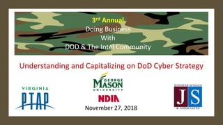 FED GOV CON - DOD & The Intel Community Event - Robert Elder Slides ...