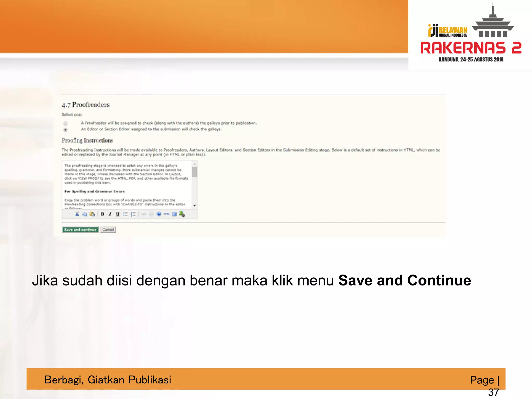 CARA MUDAH SETTING OJS | PDF