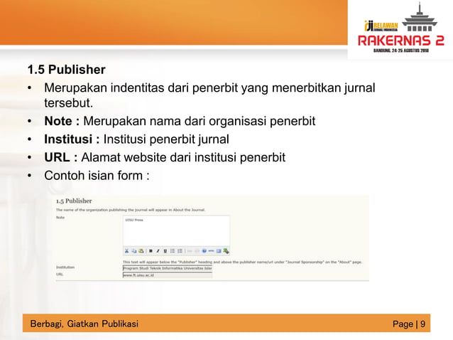 CARA MUDAH SETTING OJS | PDF