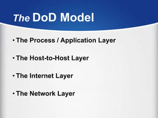QSpiders - Dod Model | PPTX