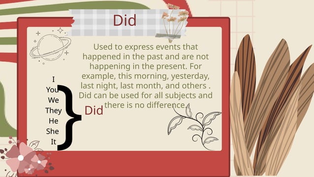 "Understanding Do, Does, Did in Grammar" | PPTX