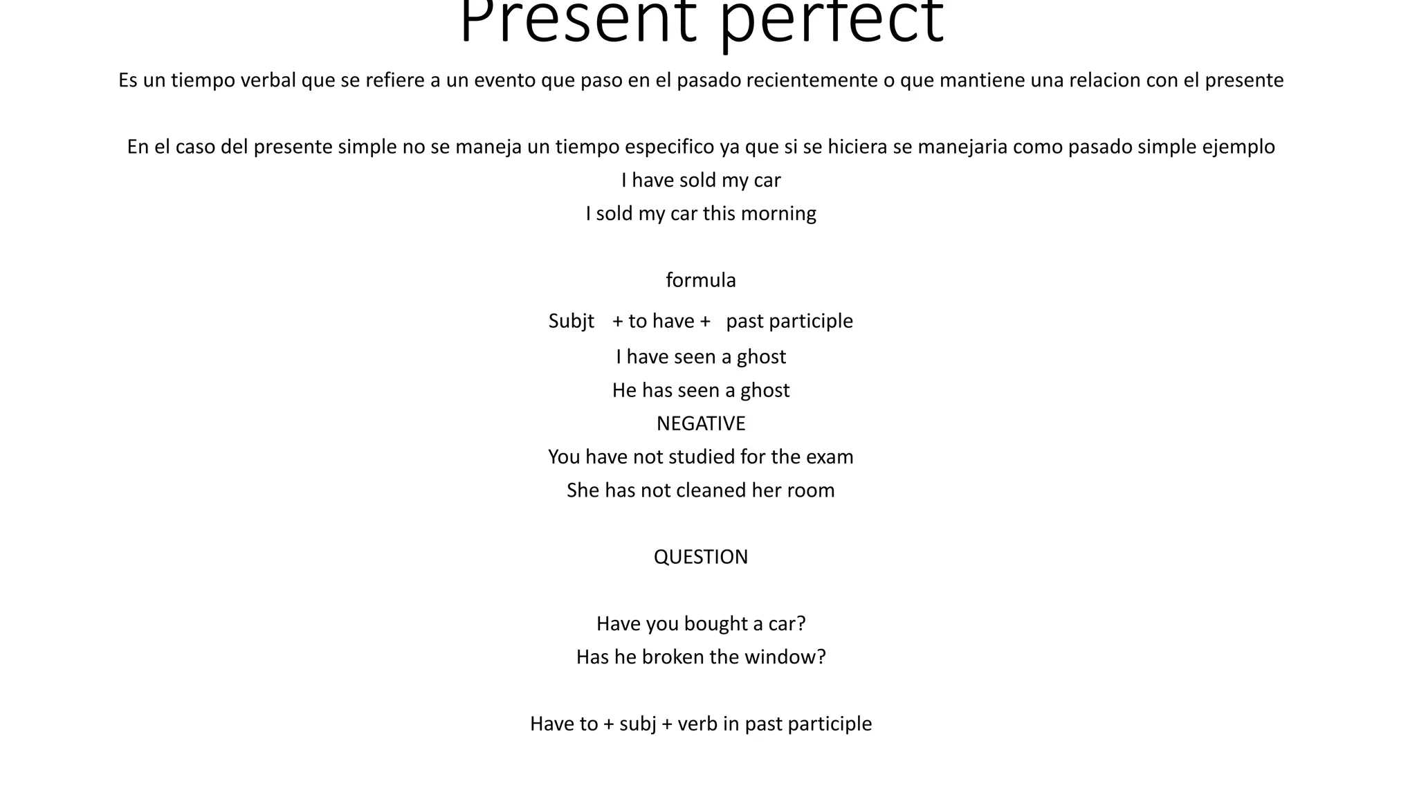Do does present participle | PPTX