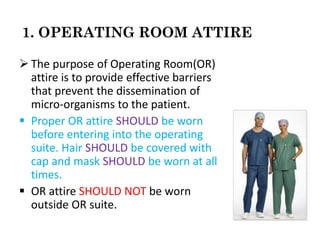 DO DON’T in Operation Theatre (Summary) pdf | PDF