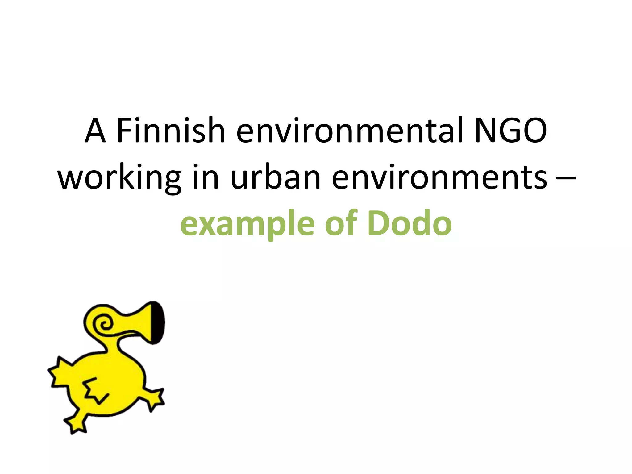 Dodopresentation eng | PPT