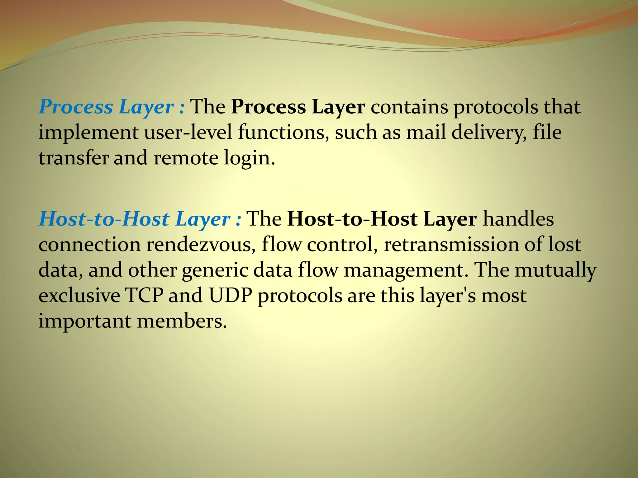 Dod & osi model | PPTX