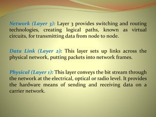 Dod & osi model | PPTX