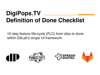Definition of Done Meets Infrastructure in the Cloud | PDF