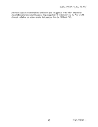 Do d special access program security manual dodm 5205-07-v1 | PDF | Operating Systems | Computer ...