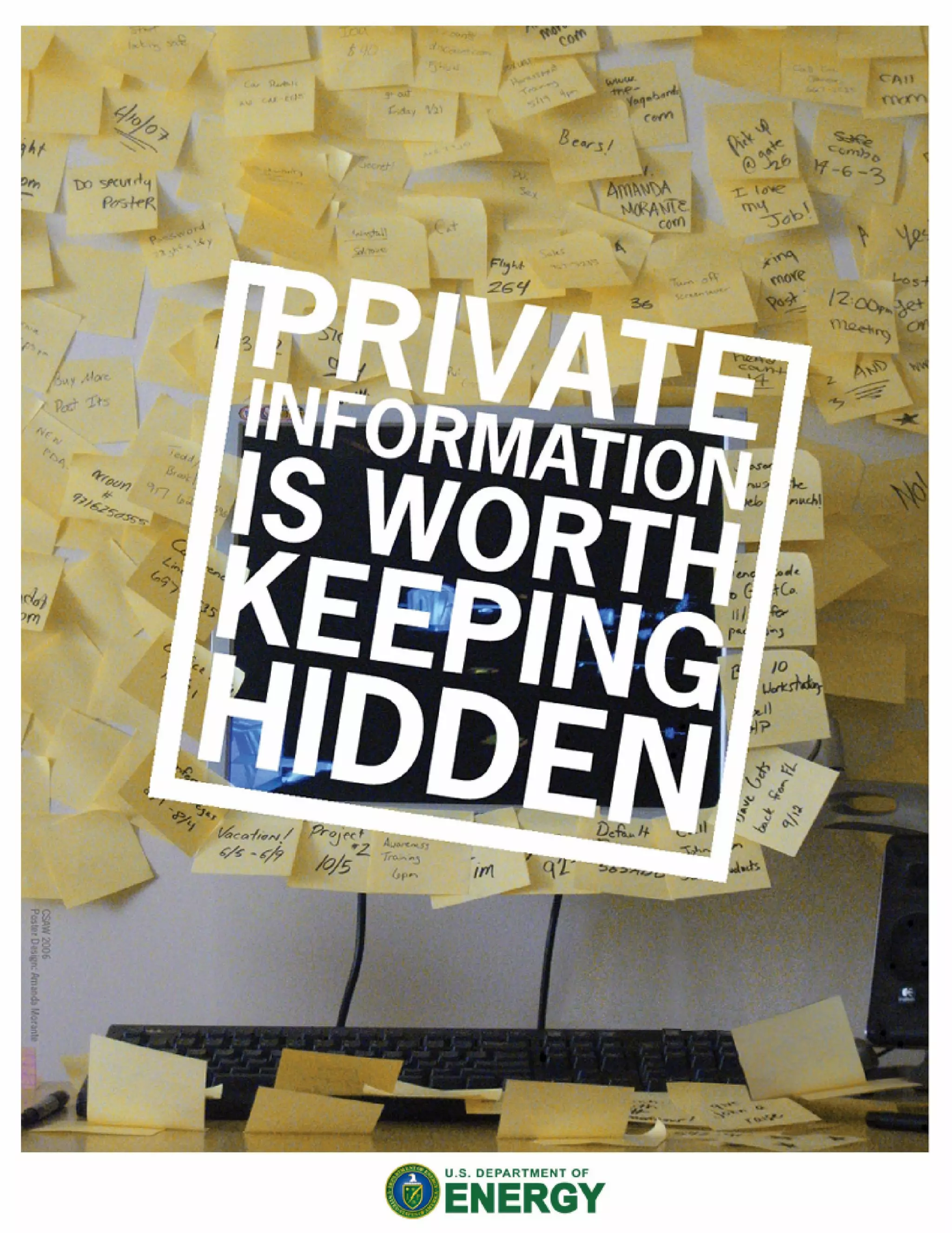 DoE Cybersecurity Awareness Posters | PDF