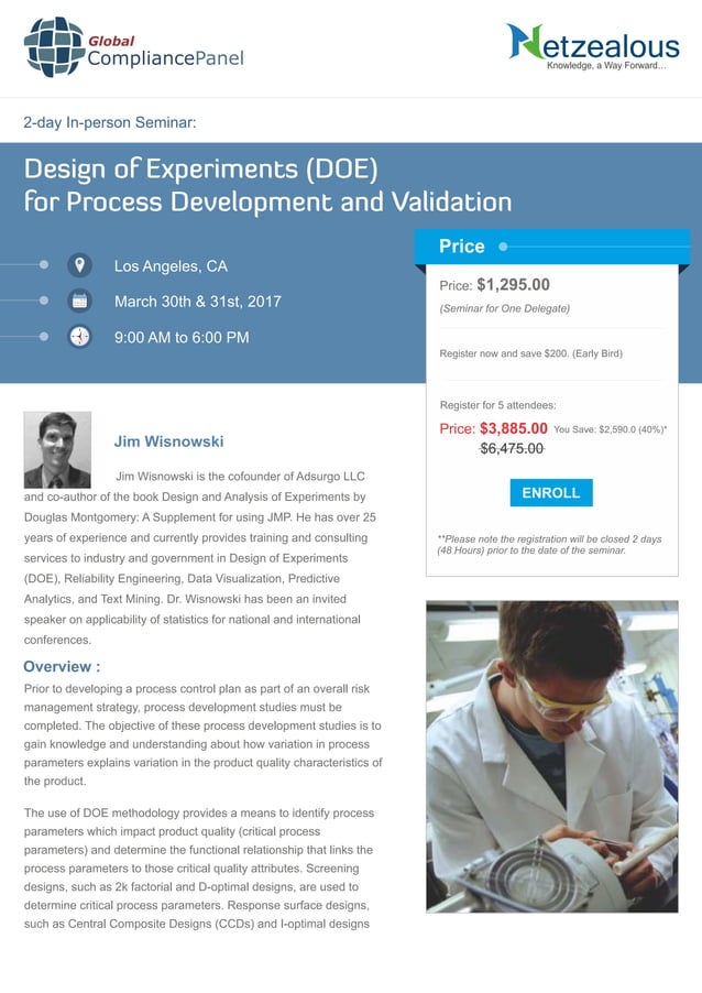 Doe process-development-validation-los-angeles-ca | PDF | Mechanical ...