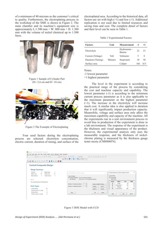 DOE-RSM 1.pdf this article is completed with the help of DOE | PDF | Free Download