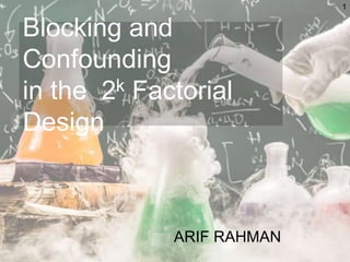 Doe10 factorial2k blocking | PPT