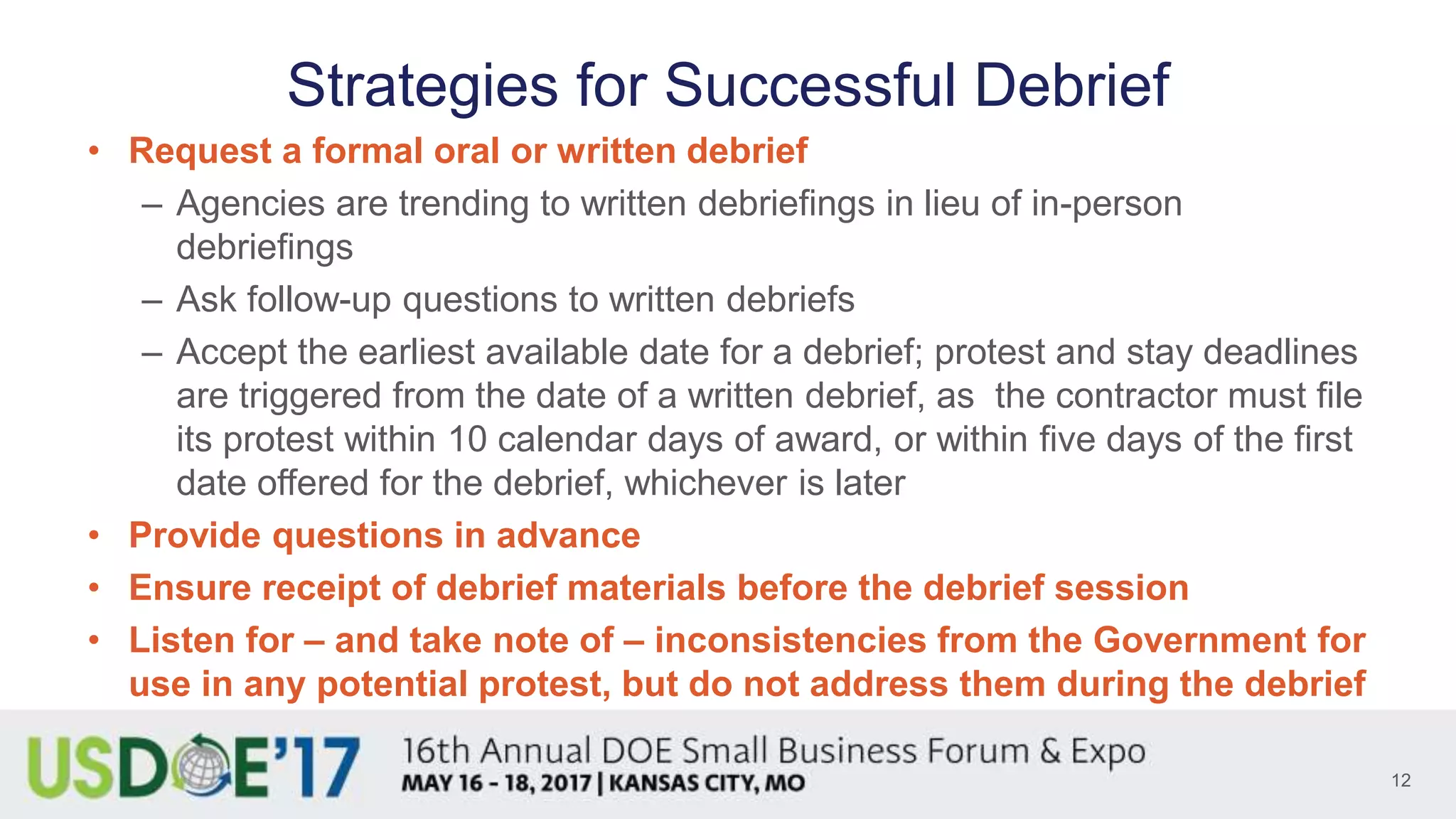 Make Your Debriefing Count | PPTX