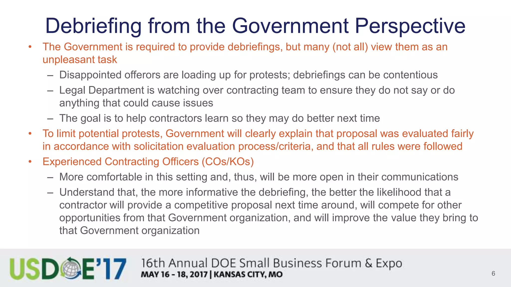 Make Your Debriefing Count | PPTX