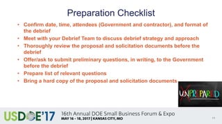 Make Your Debriefing Count | PPTX