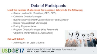 Make Your Debriefing Count | PPTX