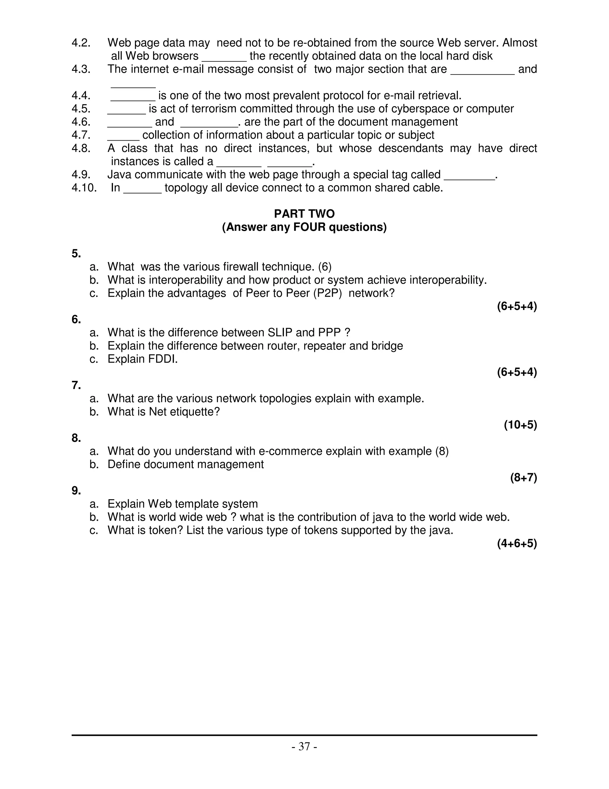 Doeacc revised a_level | PDF