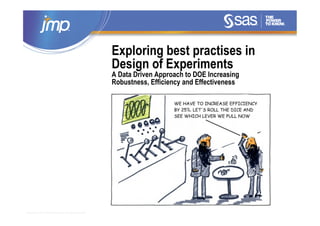 Exploring Best Practises in Design of Experiments: A Data Driven Approach to DOE Increasing ...