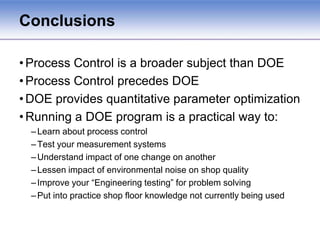 Doe As Process Control Introduction | PPT