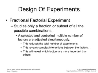 Design of Experiments and understanding of various methods to optimize ...