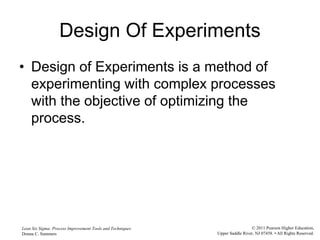 Design of Experiments and understanding of various methods to optimize ...