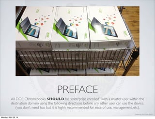 NYCDOE Chromebook Setup | PDF | Operating Systems | Computer Software ...