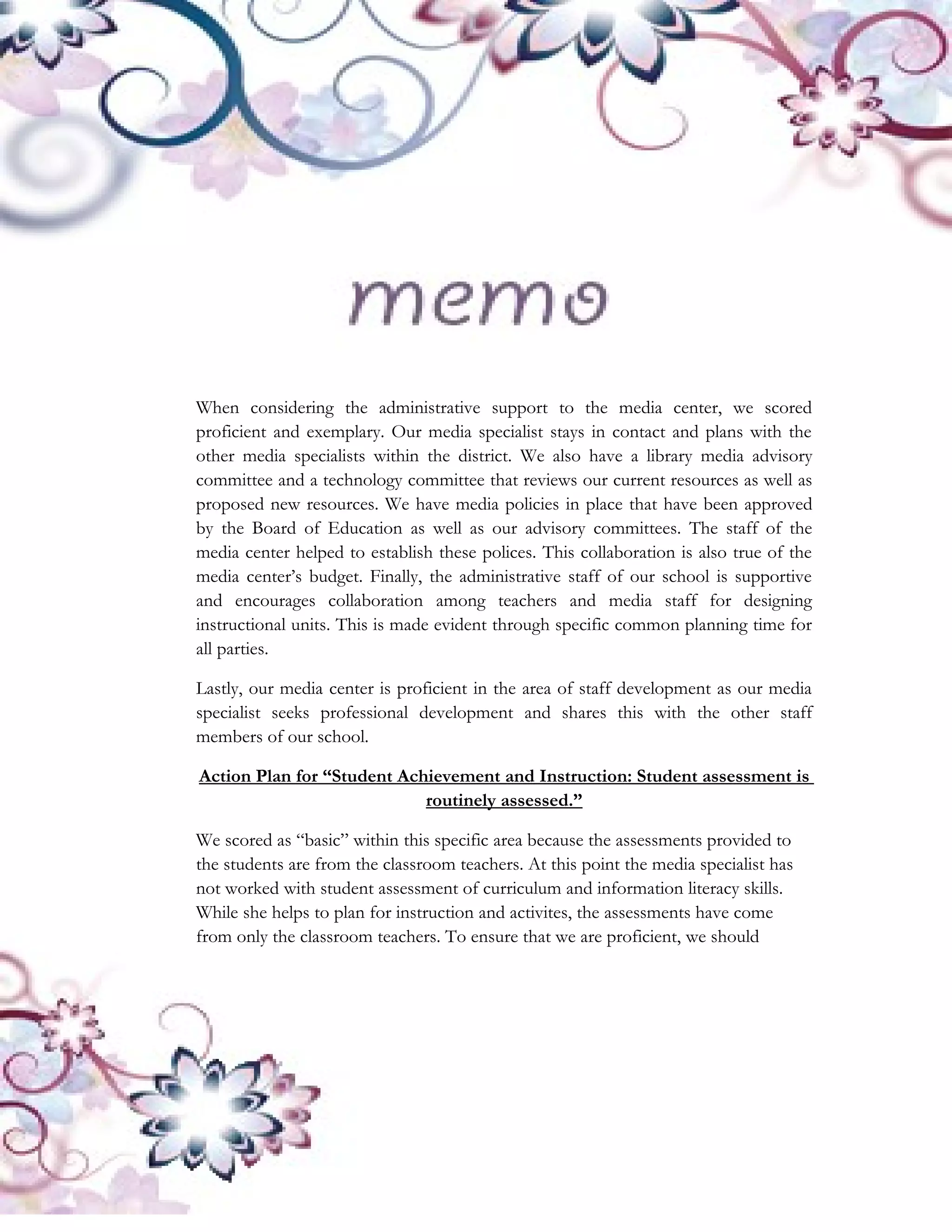 Doe evaluation memo | DOC