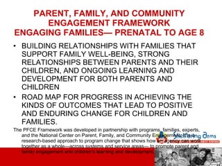 Doe family engagement conferenence | PPT