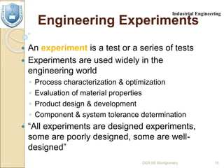 Design of Experiments_lecture_1 - introduction powerpoint | PPT