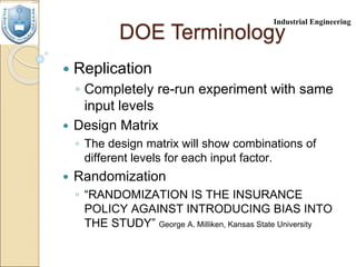Design of Experiments_lecture_1 - introduction powerpoint | PPT