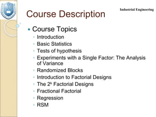 Design of Experiments_lecture_1 - introduction powerpoint | PPT