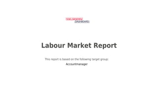 DoelgroepenDashboard labour market report example | PDF