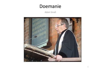 Doemanie gedig graad 10 Afrikaans Eerste Addisionele Taal | PPTX