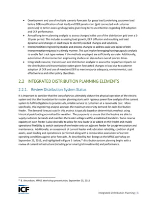 DOE Integrated Distribution Planning | PDF