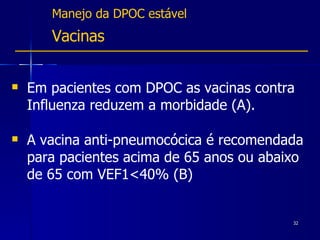 Doença Pulmonar Obstrutiva Crônica - DPOC | PPT