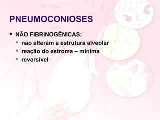 Doenças respiratórias ocupacionais | PPT