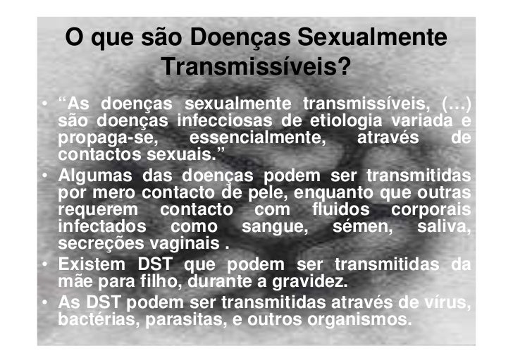 Doencas Sexualmente Transmissiveis