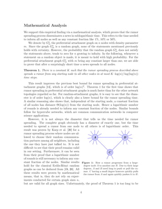 Why rumors spread fast in social networks | PDF | Social Networking ...