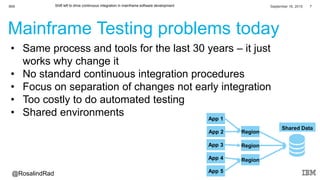 DevOps Enterprise Summit: Mainframe Automated Testing | PPTX | Computer ...