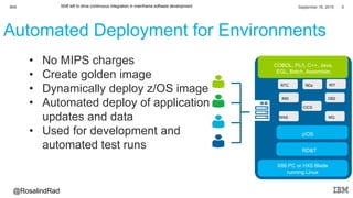 DevOps Enterprise Summit: Mainframe Automated Testing | PPTX | Computer ...
