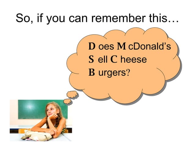 Does McDonald\'s Sell Cheeseburgers? (lomg division) | PPT
