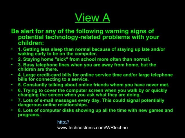 Does Technology Cause Stress? | PPT